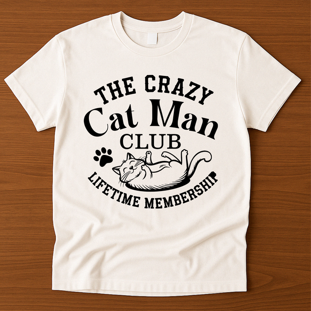 The Crazy Cat Man Club Shirt | Blissful Crate
